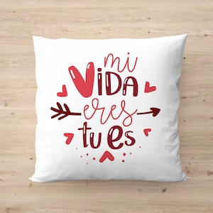 Spanish San Valentin Svg Bundle, Amor PNG En Español, Te Amo Print ...