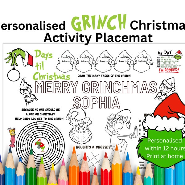 Grinch - Etsy