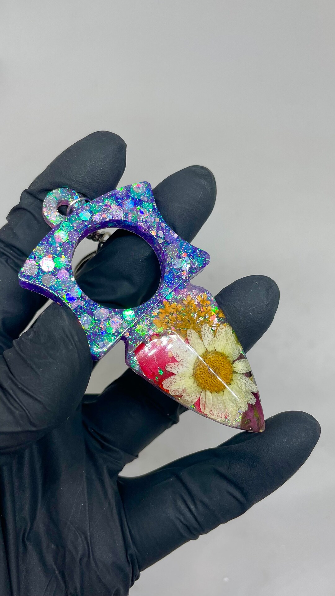 Flower Athame, Sparkly Sword, Moss Dagger, Fairy Athame, Wiccan Athame ...