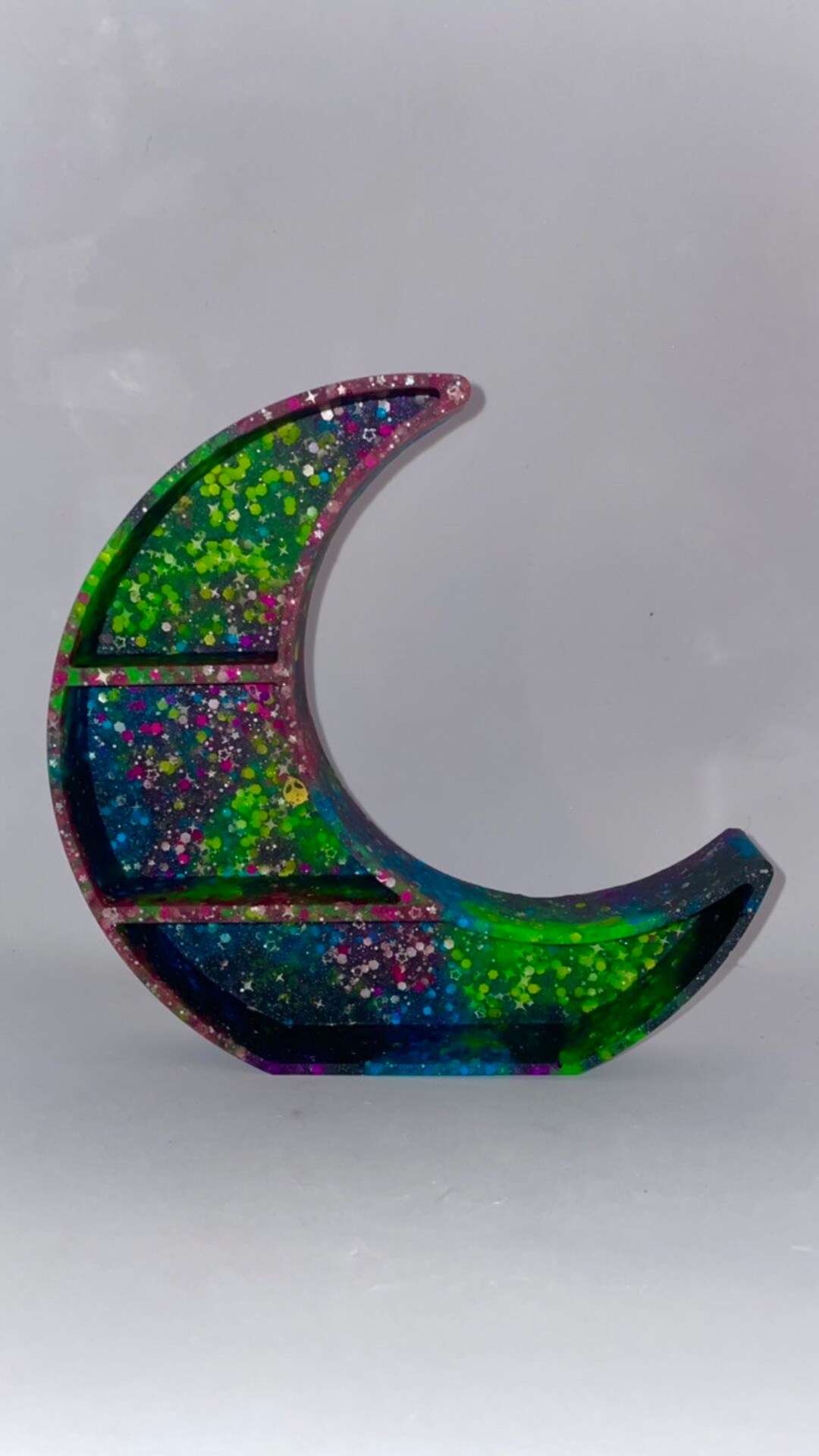 Crescent Moon Shelf Moon Shelves Moon Display Shelf Crystal - Etsy