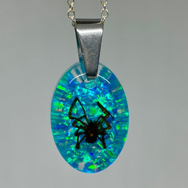 Spider Necklace - Etsy