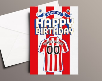 Stoke City Card - Etsy