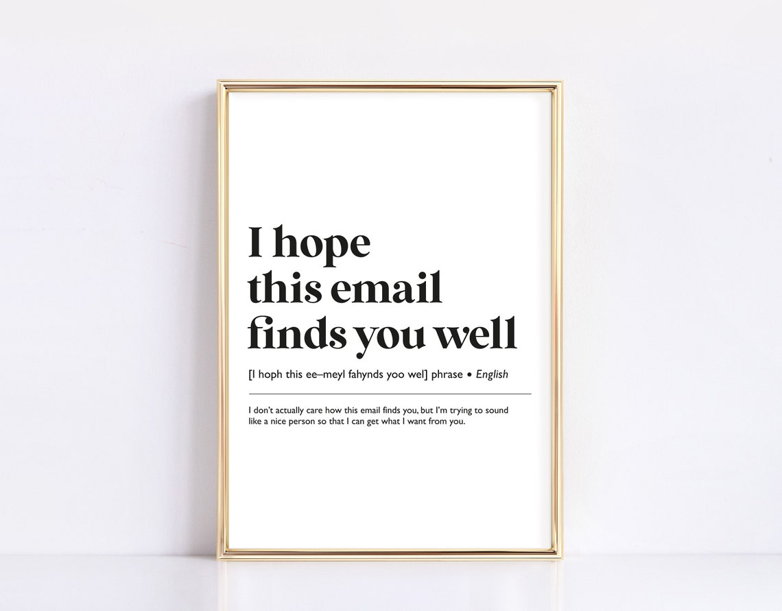 Funny Office Wall Art Funny Office Print Printable Art Definition Print ...