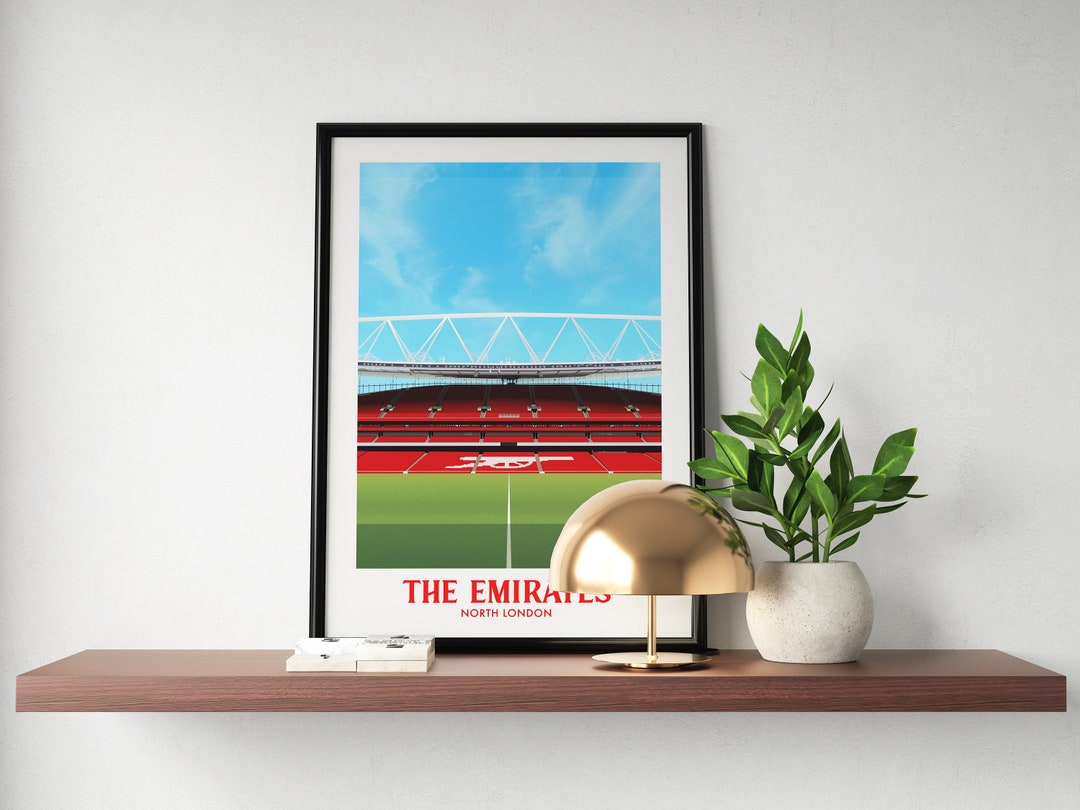 Arsenal Emirates Stadium Poster Arsenal FC Print the - Etsy UK