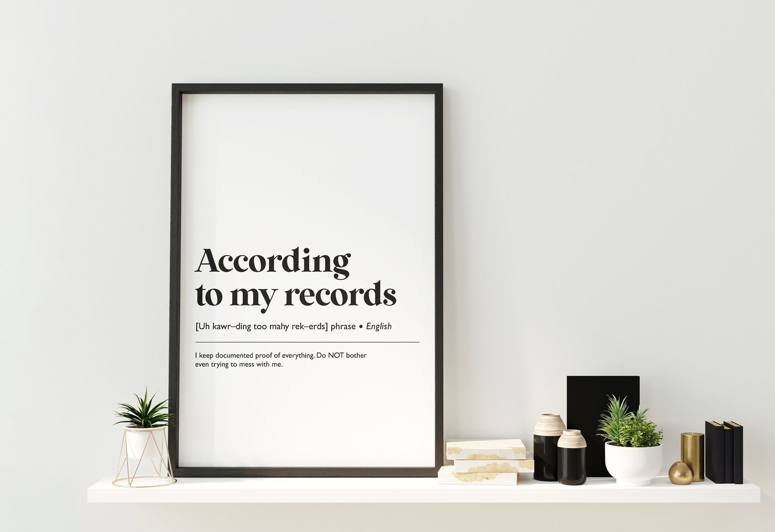 Funny Office Poster Office Email Wall Art Definition Print - Etsy