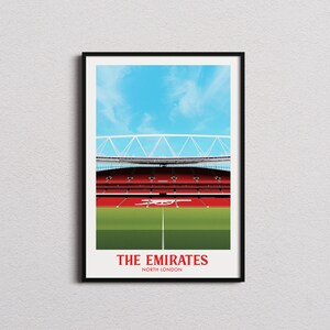 Arsenal Emirates Stadium Poster Arsenal FC Print the - Etsy UK