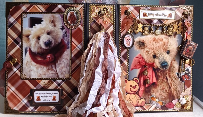 Teddy Bear Journal - Etsy
