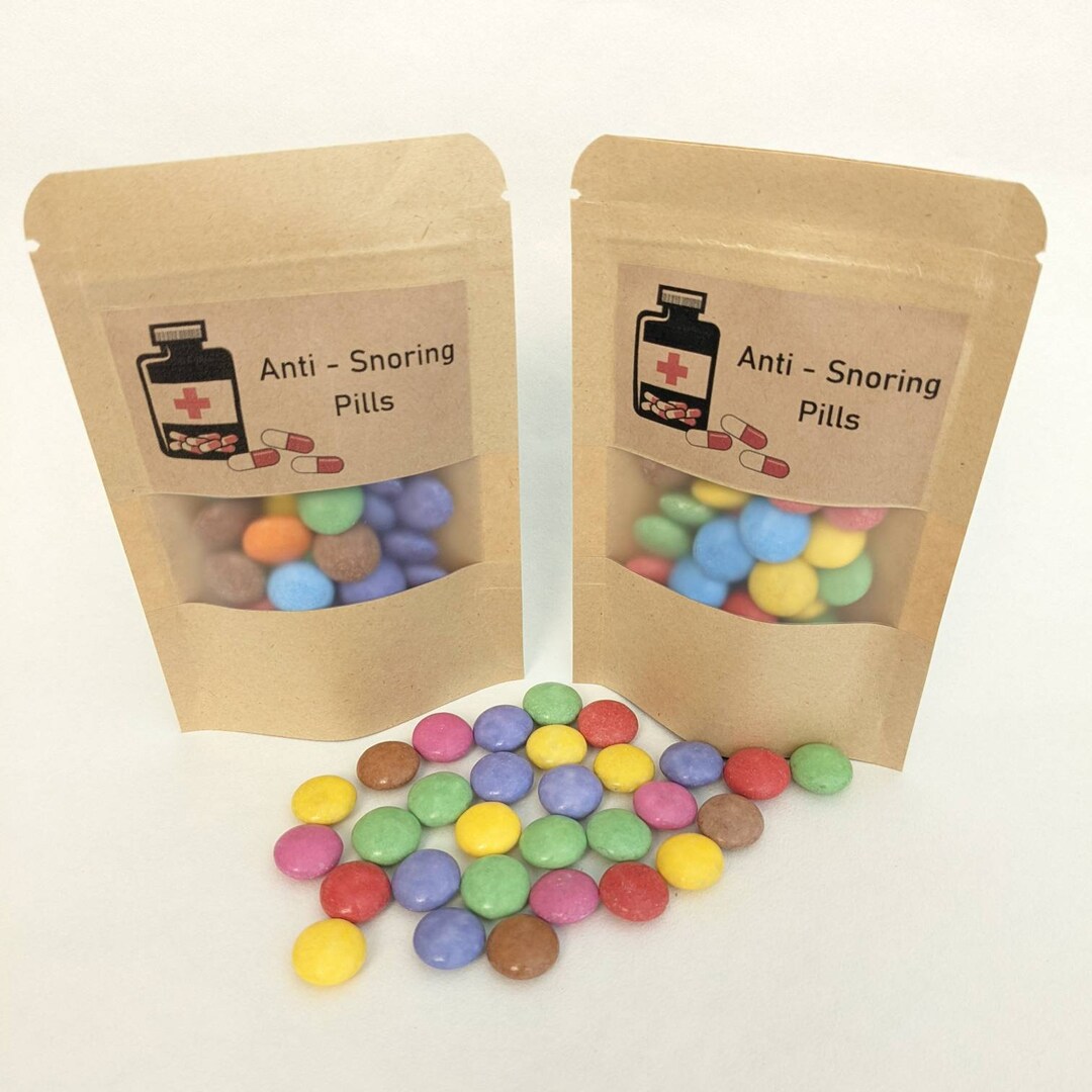 Anti Snoring Pills Joke Gift, Gag Gift, Secret Santa - Etsy UK