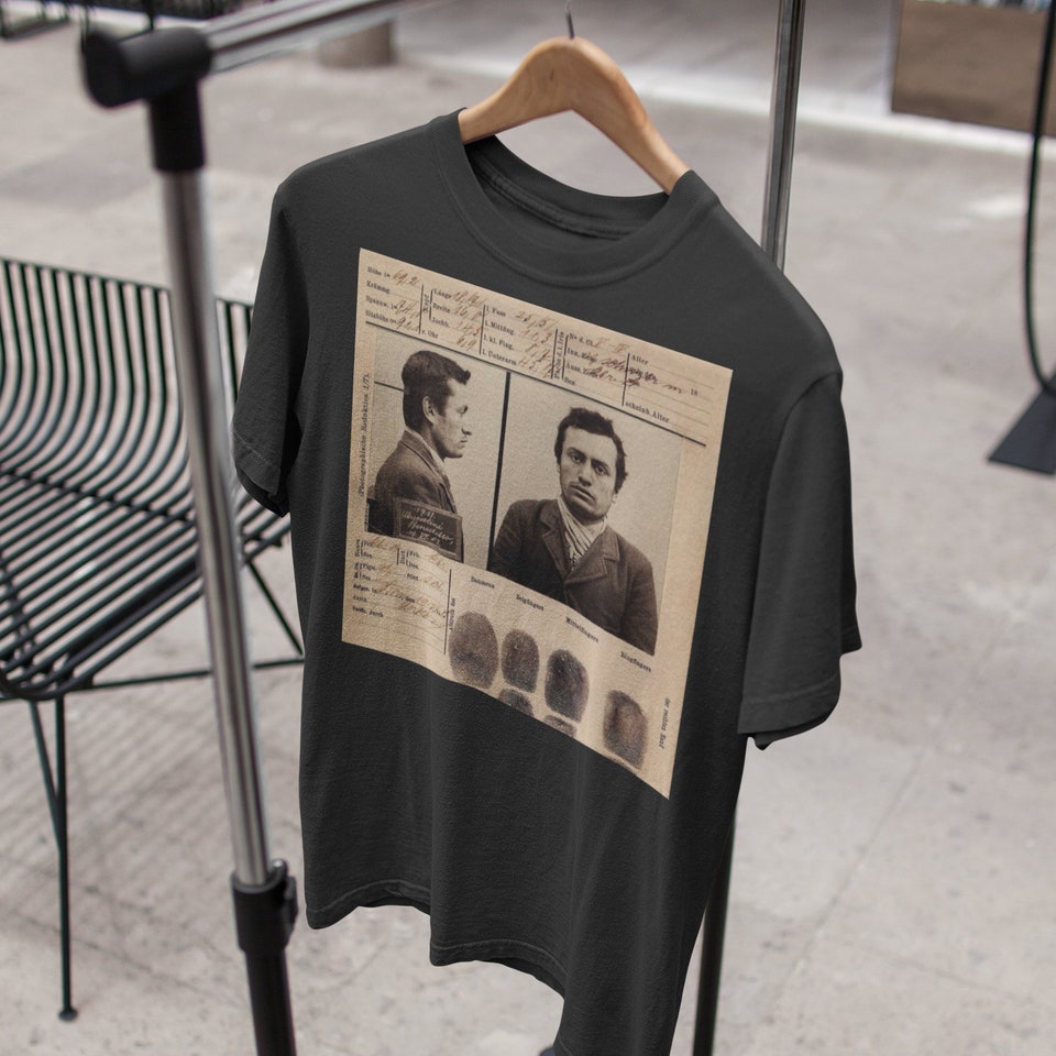 Benito Mussolini Mugshot T shirt Josef Stalin Rachele Mussolini T Shirt ...