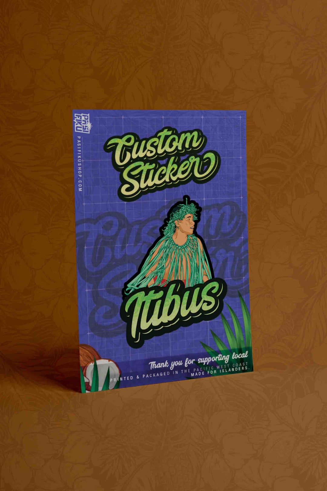 Custom Refaluwasch Sticker CNMI Saipan Islander - Etsy