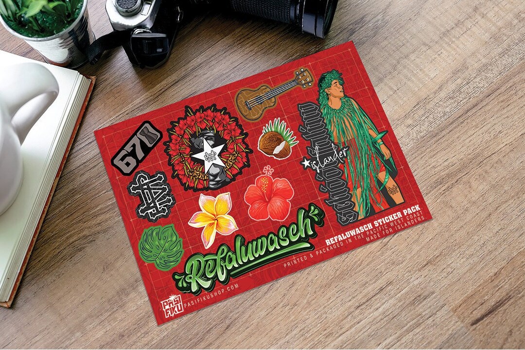 Refaluwasch V.2 Saipan Sticker Pack Carolinian - Etsy