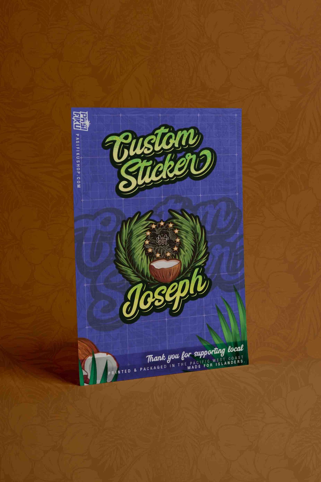 Custom Pohnpei Sticker Micronesia FSM - Etsy