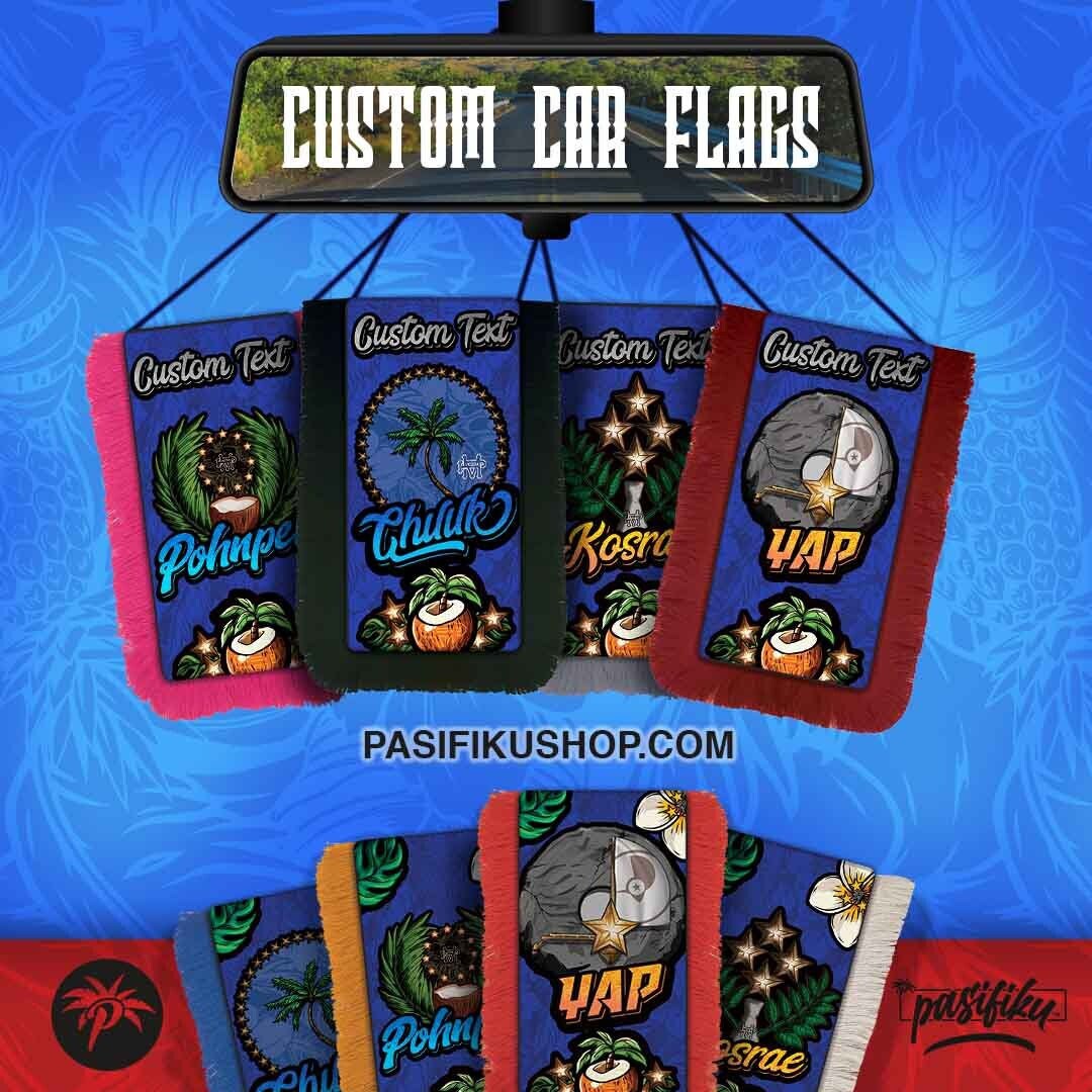 Custom Car Flags Chuuk Pohnpei Kosrae Yap - Etsy