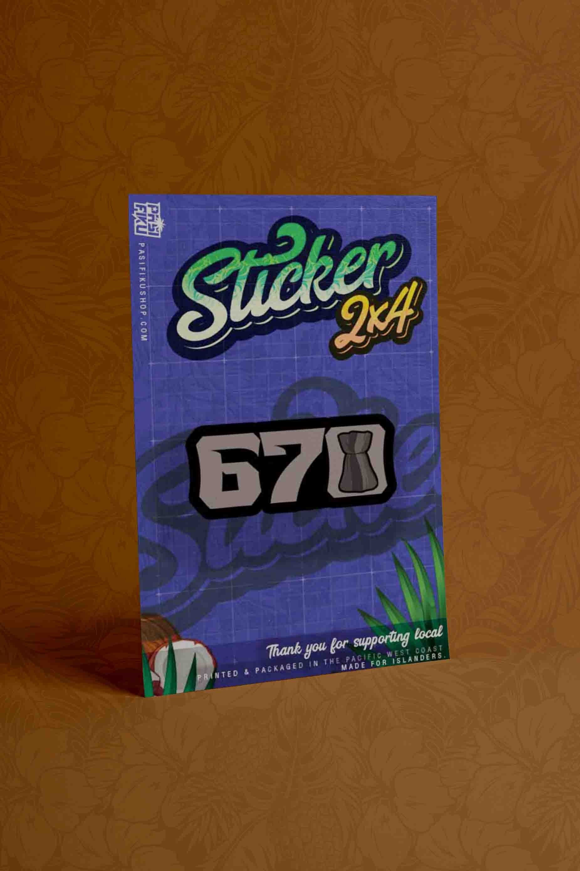 670 Lattestone CNMI Sticker 2x4 Micronesia Chamorro Saipan Tinian Rota ...