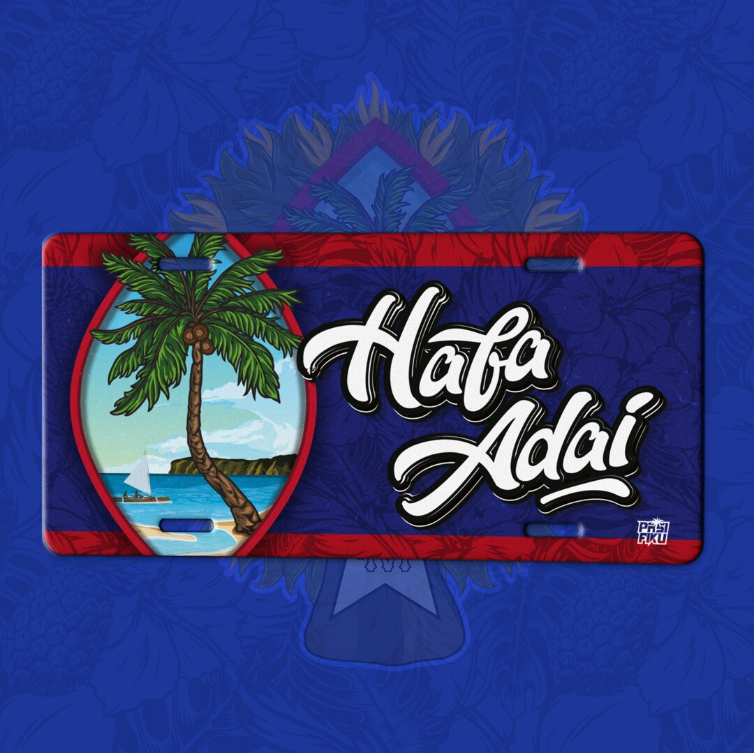 Guam License Plate - Etsy