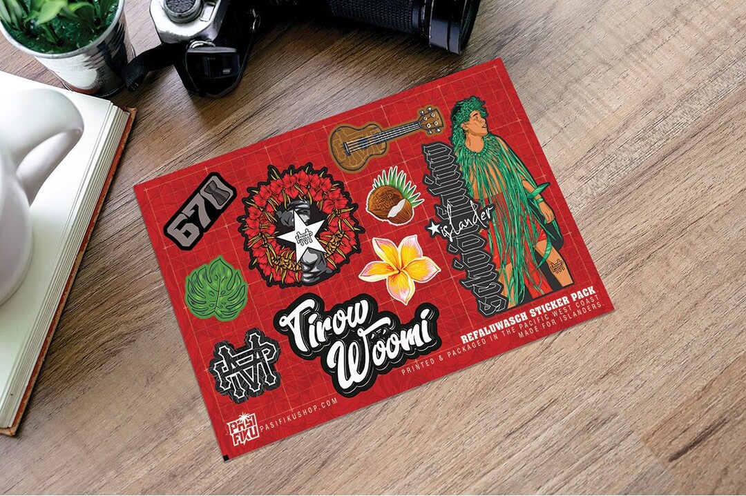 Refaluwasch Sticker Pack V.1 Saipan Carolinian - Etsy
