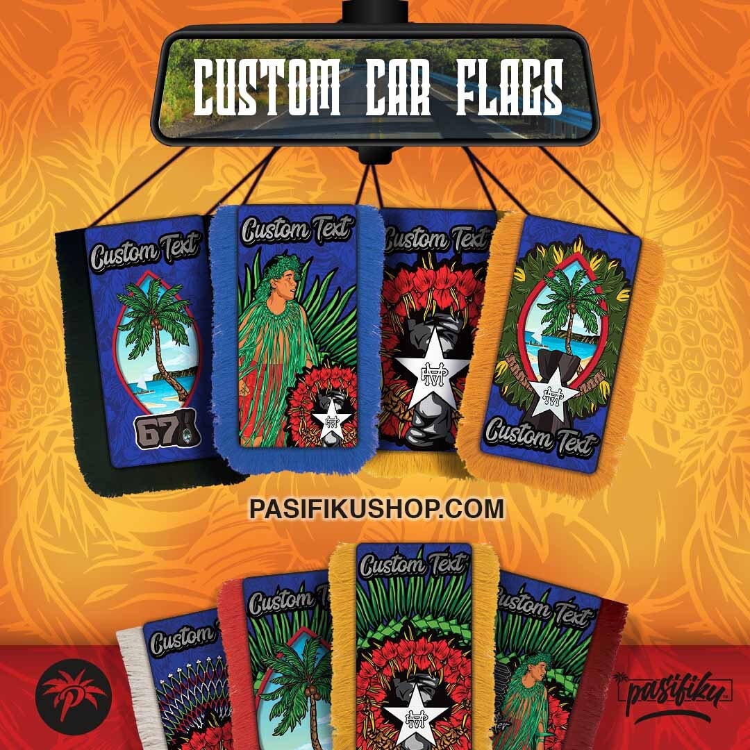 Custom Car Flags CNMI Saipan Tinian Rota Guam - Etsy