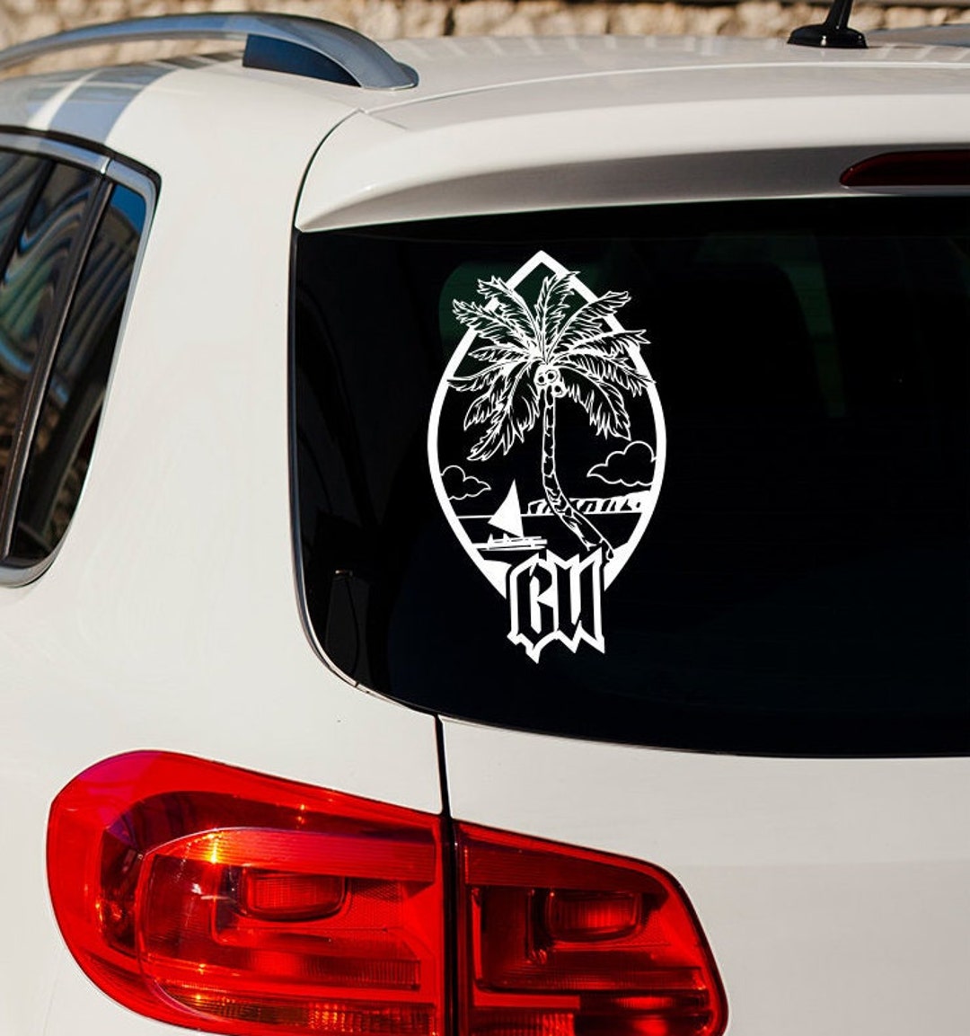 Guam Seal Vinyl Sticker Car - Etsy