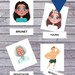DESCRIBING People Flashcards 50 Montessori Cards Flash Cards ...