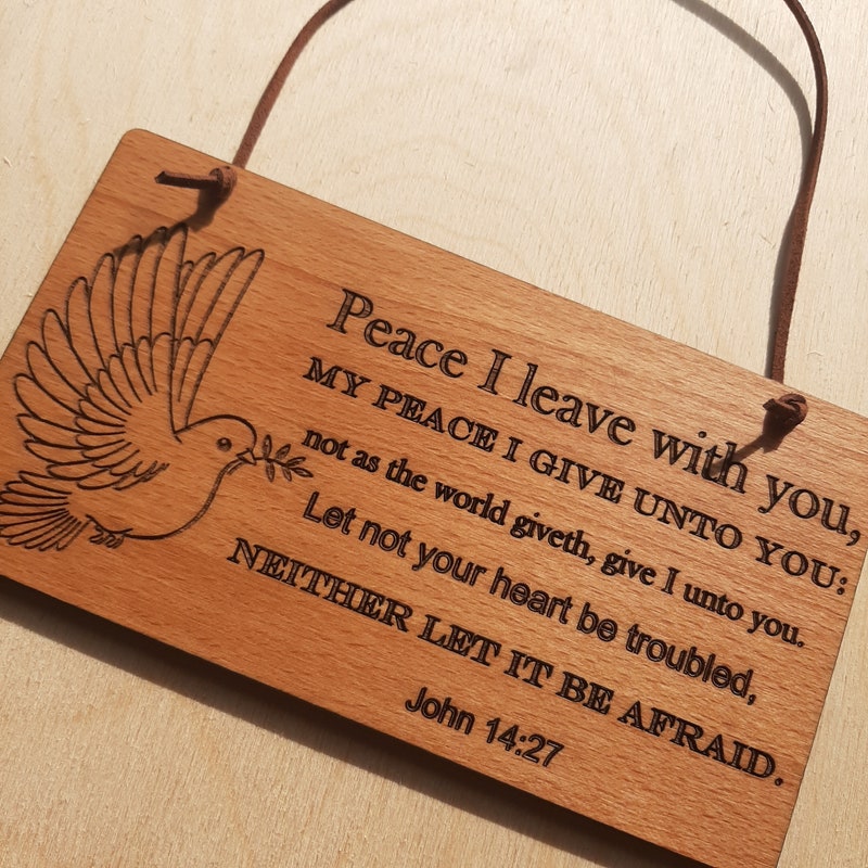 Engraved Religious Verse - Etsy