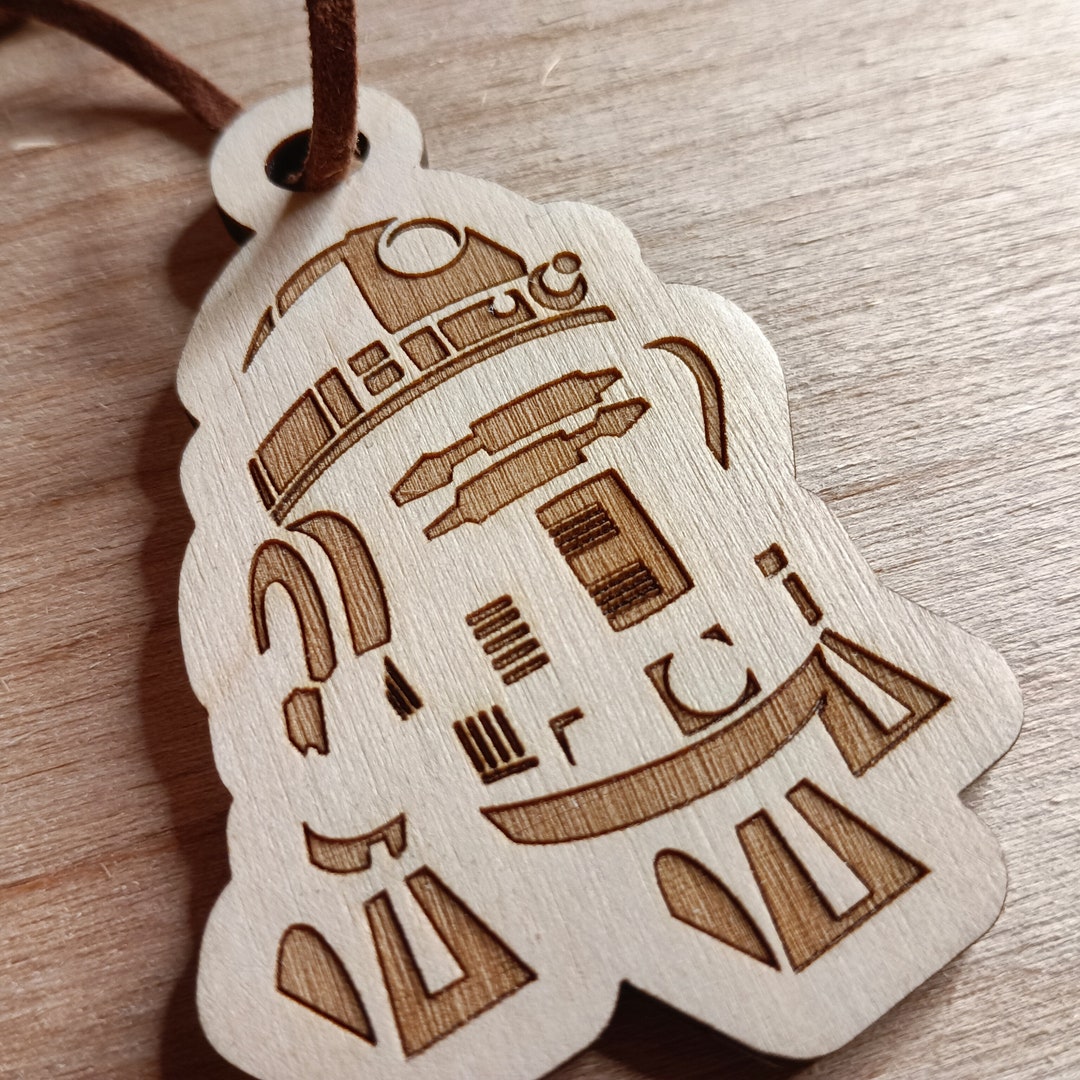 Star Wars Inspired R2-D2 Tree Decoration / Personalised Gift Tag ...