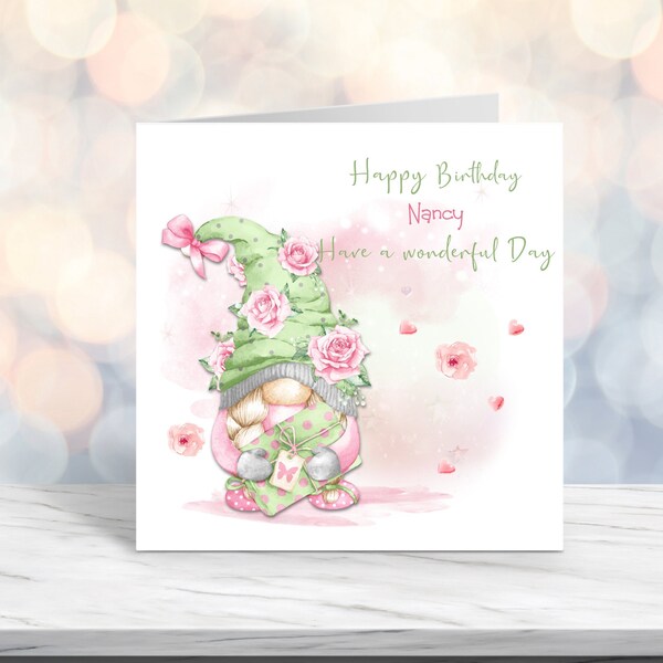 Happy Birthday Gonk - Etsy UK