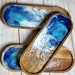 Resin Ocean Waves Tray I Wooden Ocean Decor I Beach Tray I Coffee Table ...