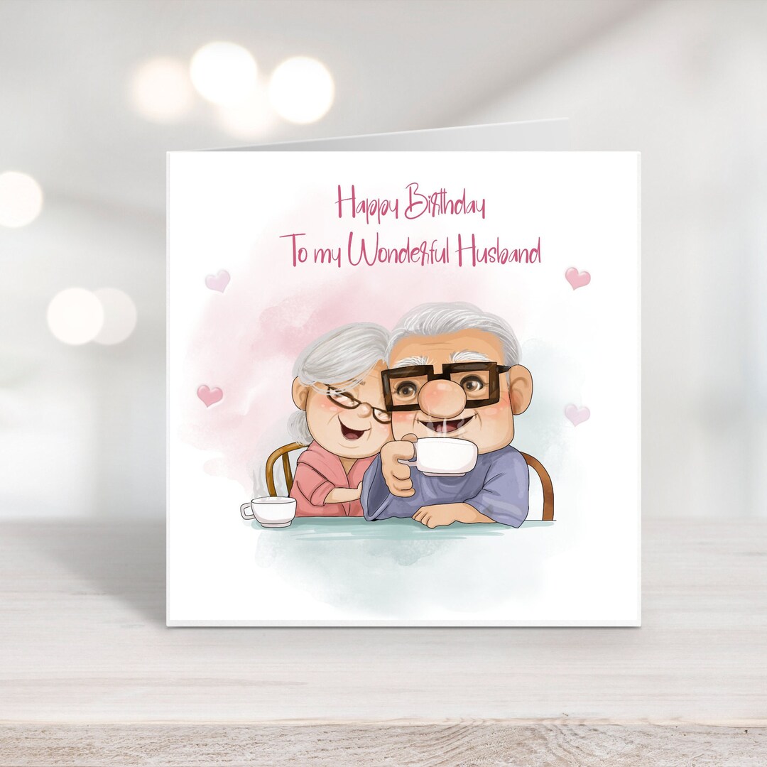 Personalised Disney Up Birthday Card L Carl & Ellie L Next Adventure ...