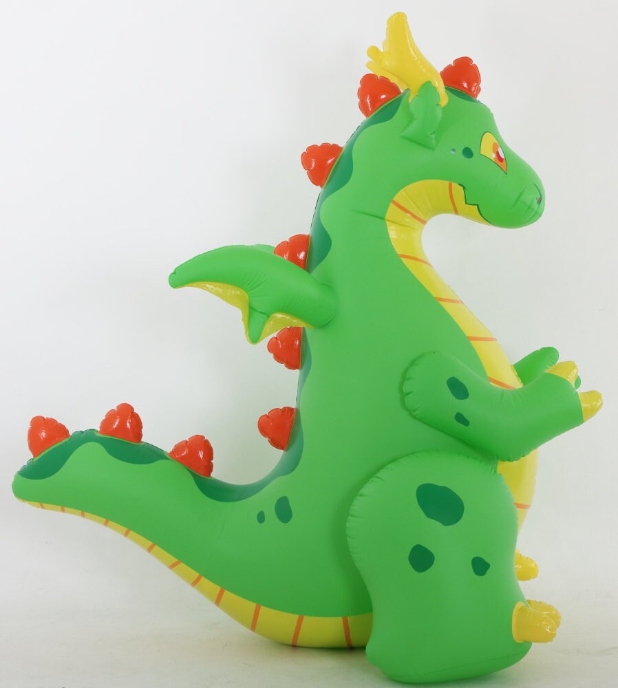 Huge green Dragon 7 Feet/2.30 Meter Matte Pool Toy Big - Etsy