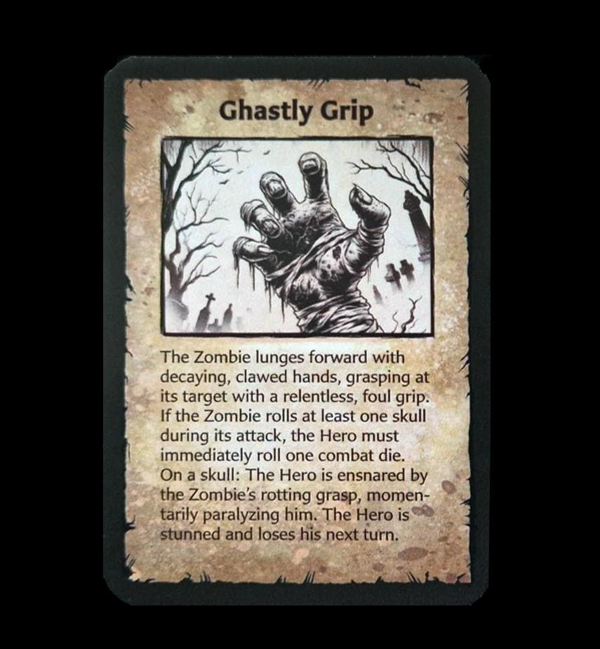 Extraquest Monster Skill Cards Set II - Undead **ENGLISH ONLY ...