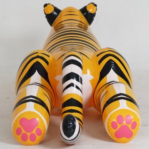 Huge Tiger Shiny orange 8 Feet / 260 Cm Long Shiny Pool Toy Big ...