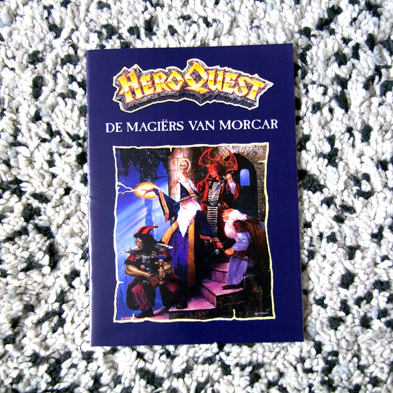 Heroquest / Hero Quest Wizards of Morcar Quest Book ENG / NL - Etsy