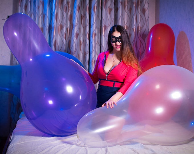 1x Big Cattex 36-45 Inch MIX Color Looner Big Latex Balloon - Etsy Canada