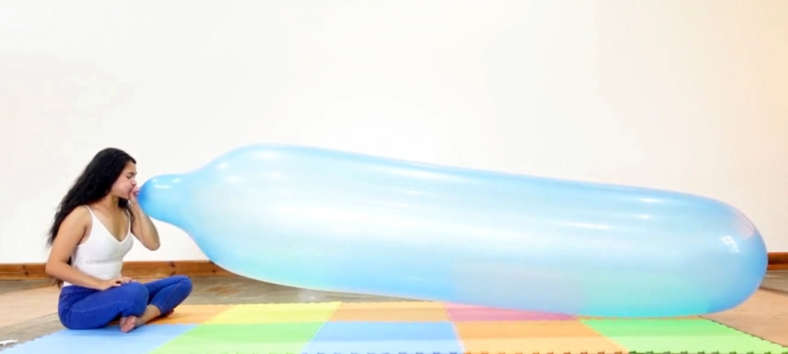 1x Big Airship Balloon GL 700 *mix Crystal & Solid Colors* Looner Big ...