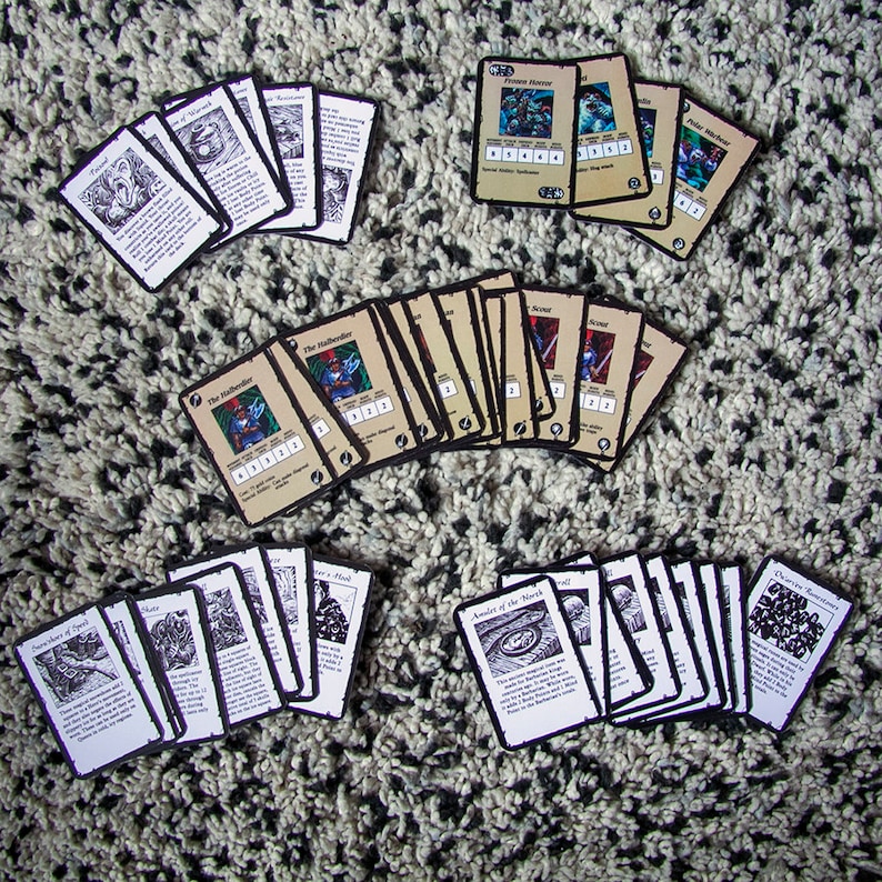 Heroquest / Hero Quest Barbarian Quest Pack EU Style Cards - Etsy