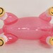 Huge Horse Pink Transp Shiny 6 Feet / 190 Cm High Shiny Pool Toy Big ...
