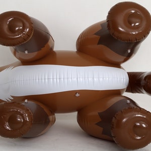 Huge Hyena Brown Shiny 5 Feet / 160 Cm High Shiny Pool Toy Big ...