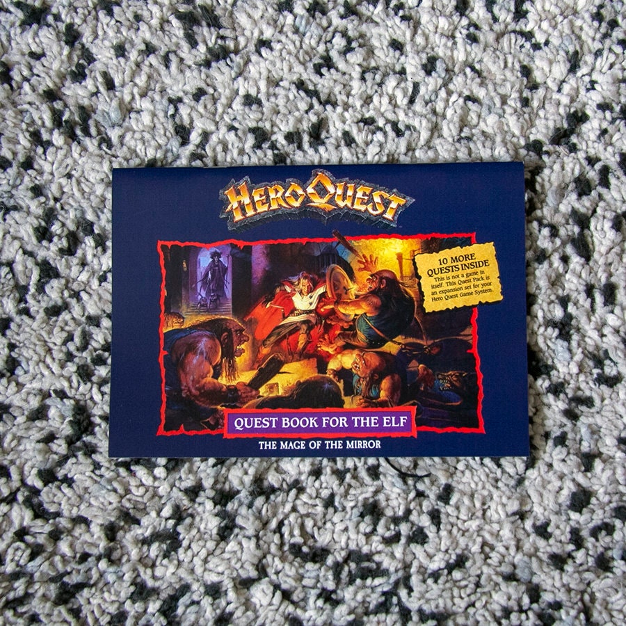 Heroquest / Hero Quest Magier Des Spiegels EU Style Quest Book - Etsy ...