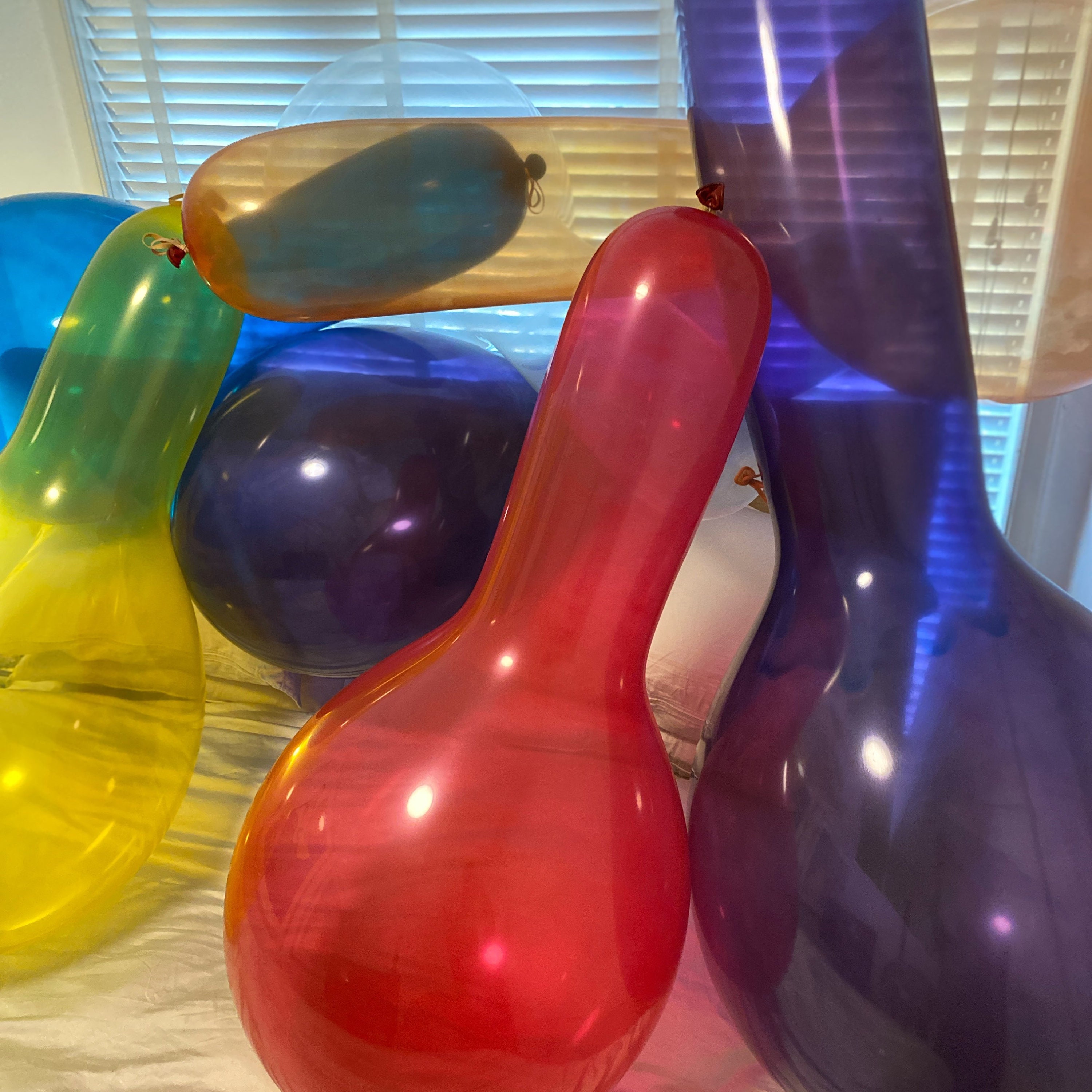 1x 26 Inch Q24 Clone Long Neck Balloon mix Colors Big Balloon Looner - Etsy