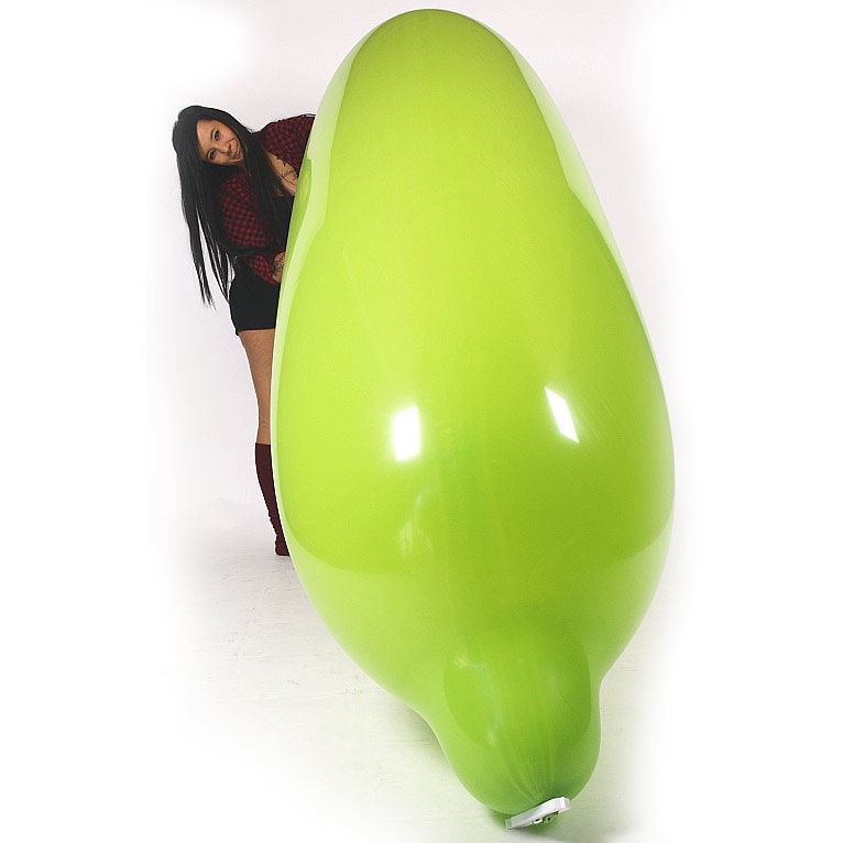 1x Big Airship Balloon GL 700 *mix Crystal & Solid Colors* Looner Big ...