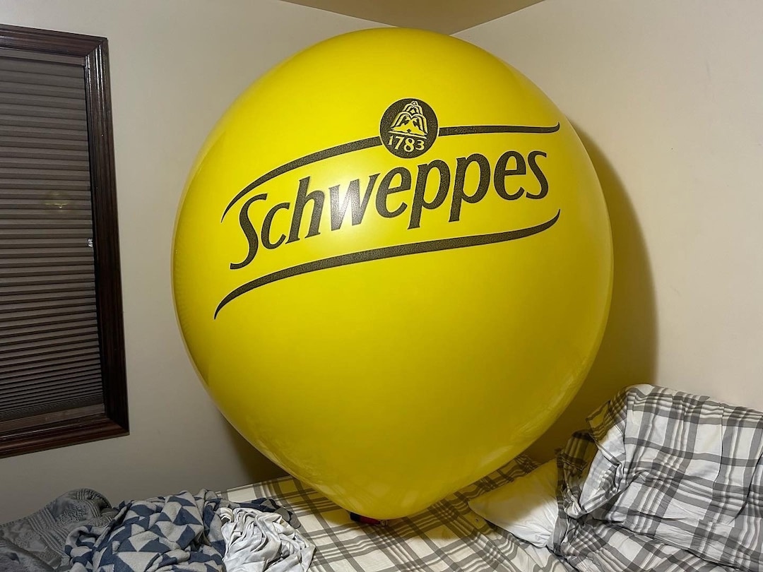 1 Big 45 - 50+ Inch *RARE* *print Logo* Balloon Very Strong Big Balloon ...