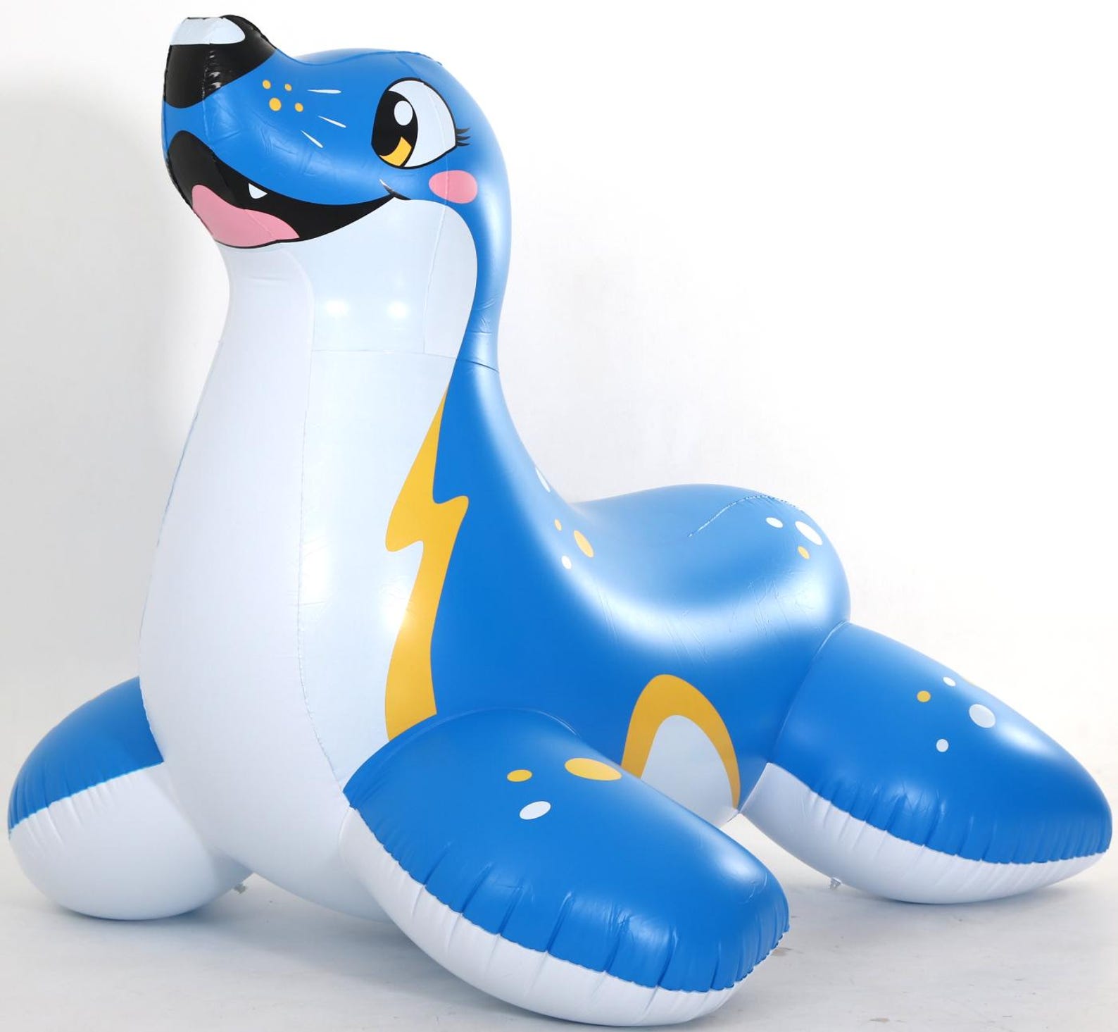 Big Inflatable Seal Blue Matte blue 7feet Long 6 Feet High Pool Toy - Etsy