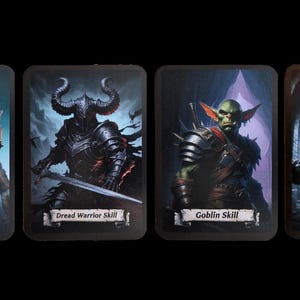 Extraquest Monster Skill Cards Set I **ENGLISH ONLY** (heroquest 2021 ...