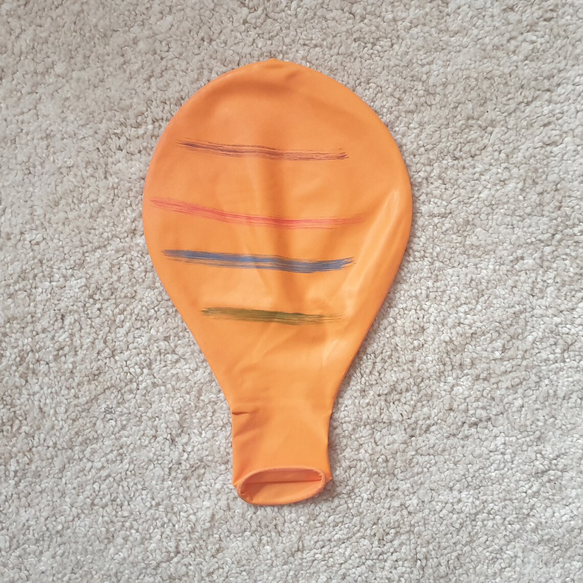 2x 24 Inch Sa NEW STRIPED Balloon mix Colors Big Balloon Looner - Etsy