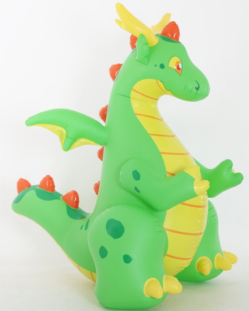 Huge green Dragon 7 Feet/2.30 Meter Matte Pool Toy Big - Etsy