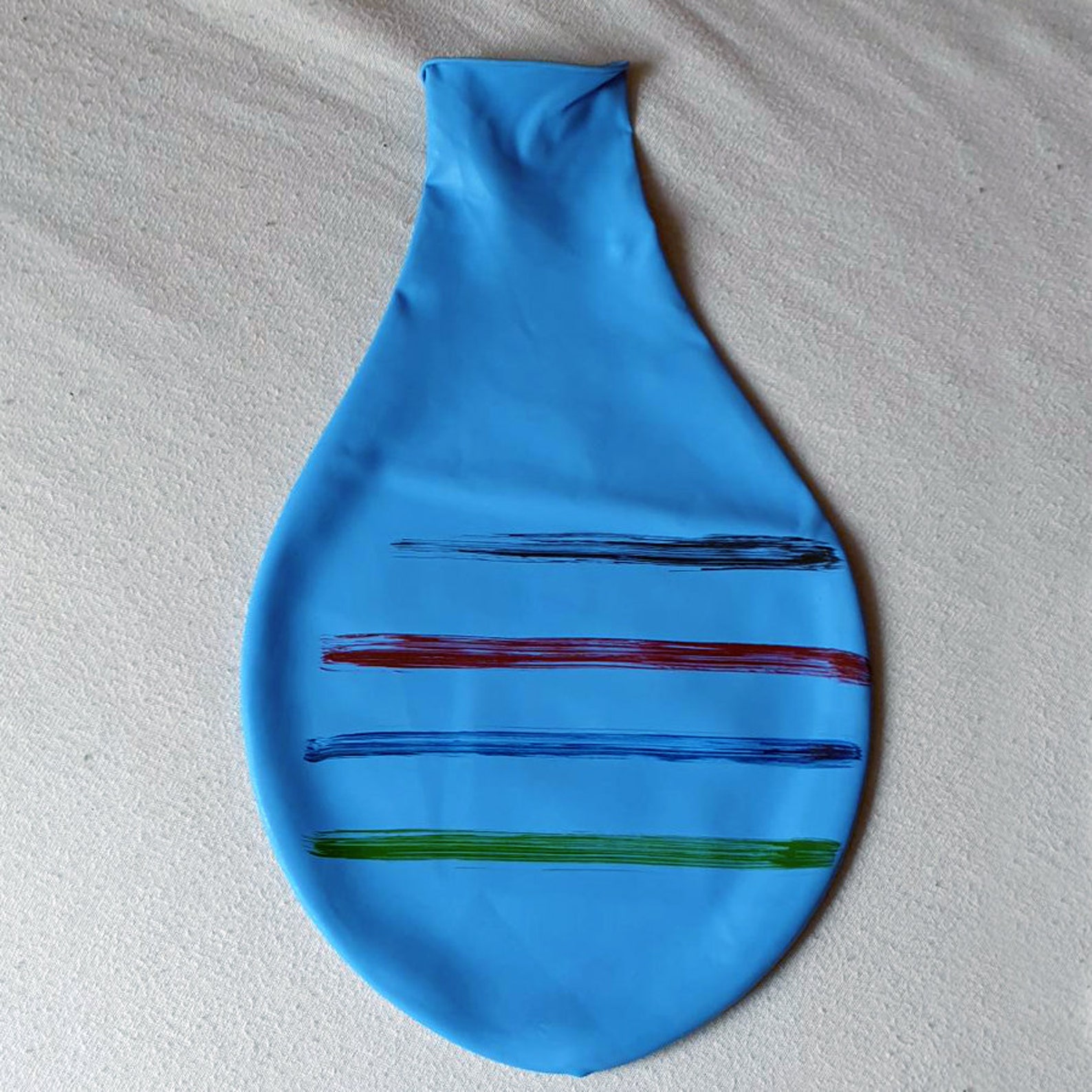 2x 36 Inch Sa **NEW STRIPED** Balloon *mix Colors* Big Balloon Looner ...