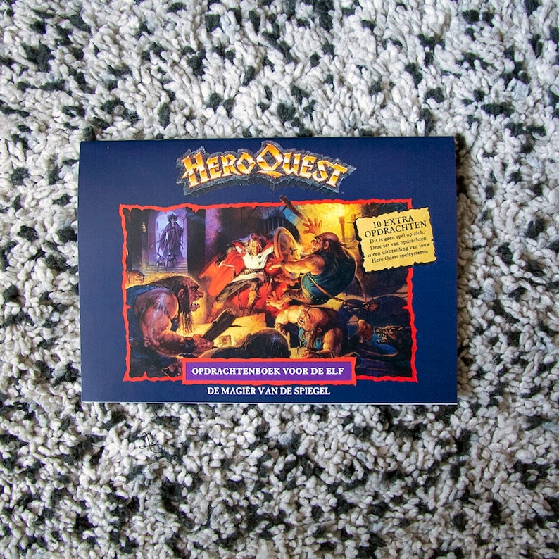 Heroquest / Hero Quest Magier Des Spiegels EU Style Quest Book - Etsy ...