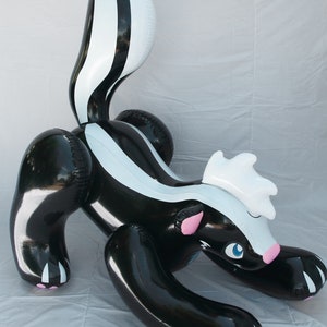 Huge black Skunk 6.5 Feet/2 Meter Matte Pool Toy Big Inflatable - Etsy