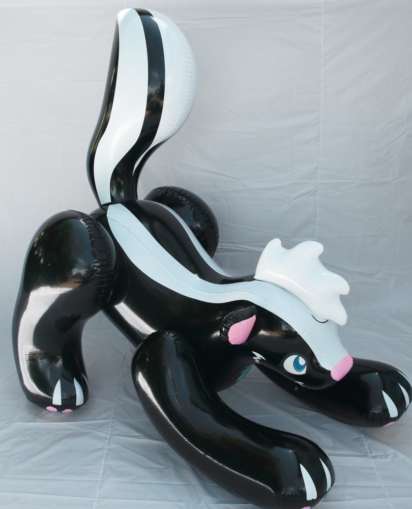 Huge black Skunk 6.5 Feet/2 Meter Matte Pool Toy Big Inflatable - Etsy