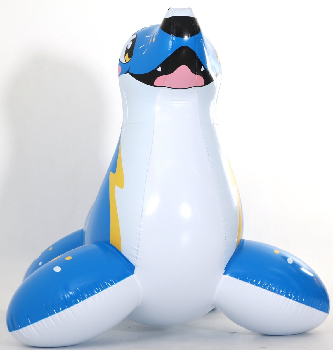 Big Inflatable Seal Blue Shiny blue 7feet Long 6 Feet High Pool Toy - Etsy
